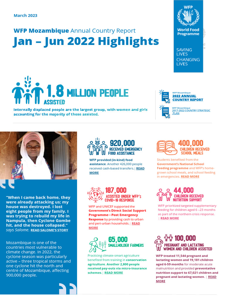 WFP-0000148126 | PDF | World Food Programme | Food Security