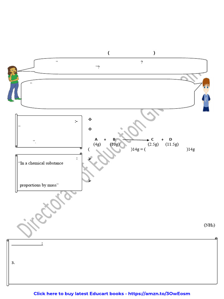 Worksheet11 Atom and Molecule | PDF | Chemical Substances | Chemical ...