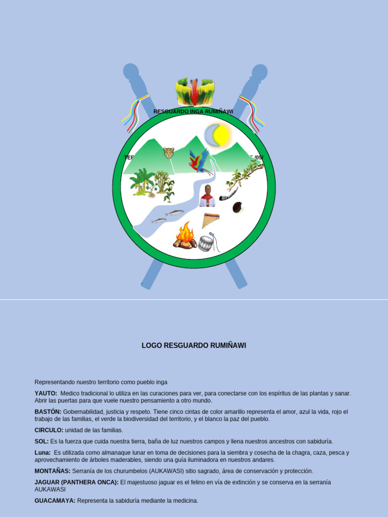 Logo Resguardo Rumiñawi 2024 | PDF