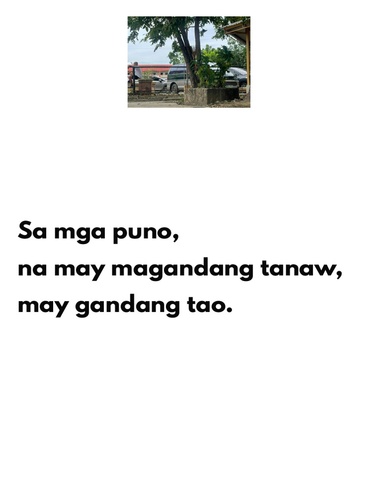 Sa Mga Puno | PDF