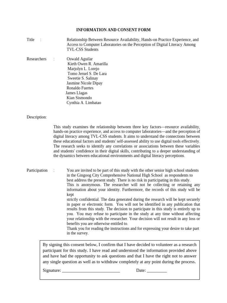 Salingay Approved Questionnaires | PDF | Learning | Teachers