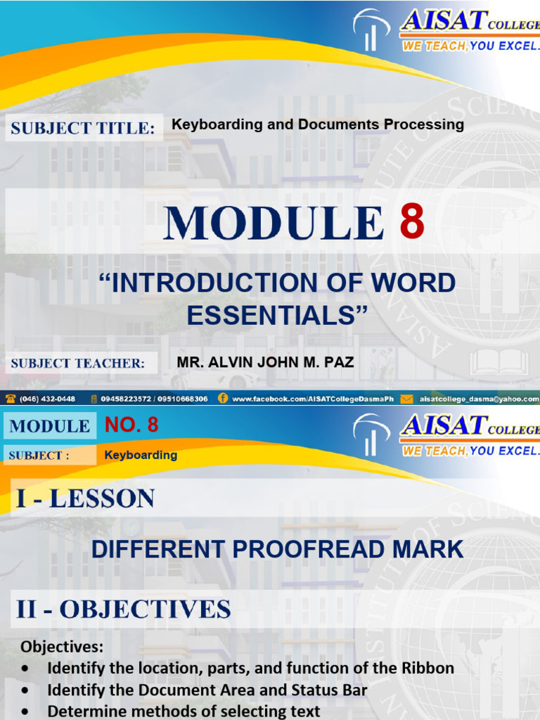 MODULE 8 KDP | PDF | Page Layout | Microsoft Word
