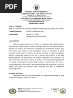 Vawc Activities | PDF