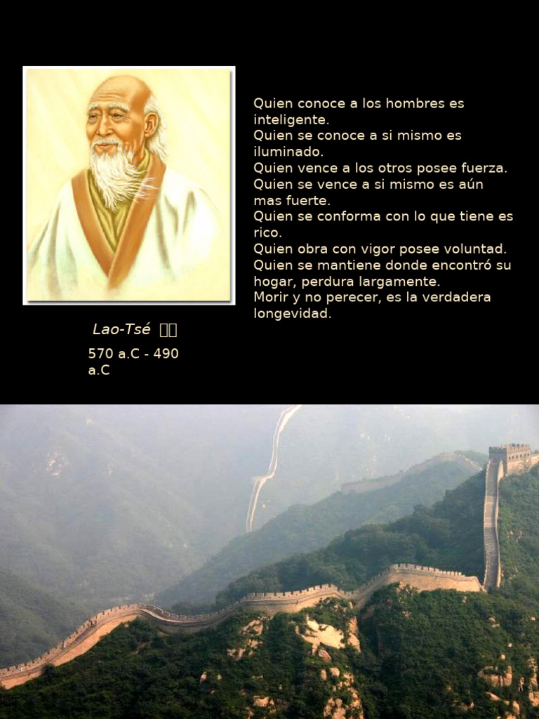 Sabiduría de Lao-Tsé y Confucio | PDF | Laozi