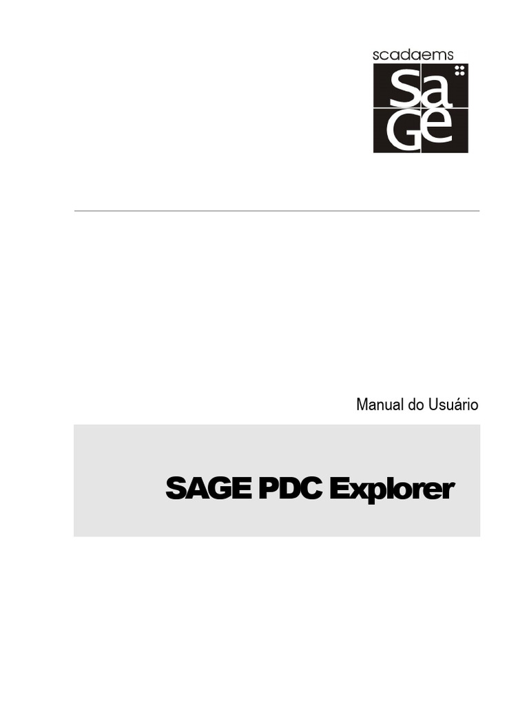 SAGE_ManUsu_SagePDCExplorer | PDF | Microsoft Windows | Linux