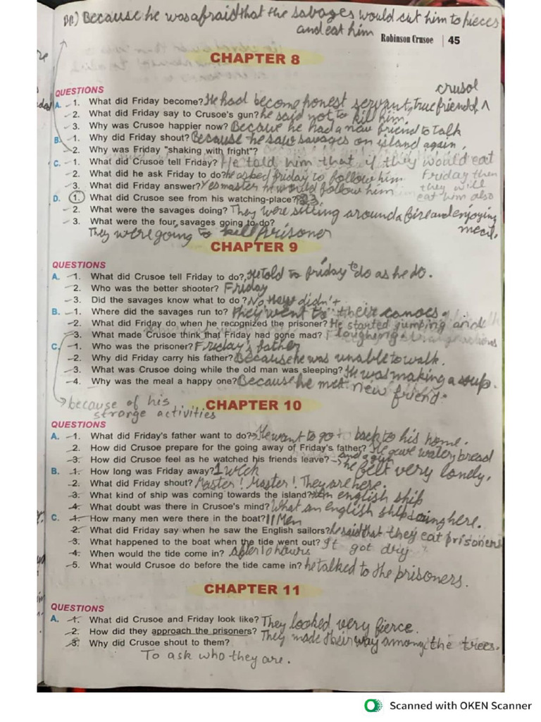 Class 6th Work | PDF