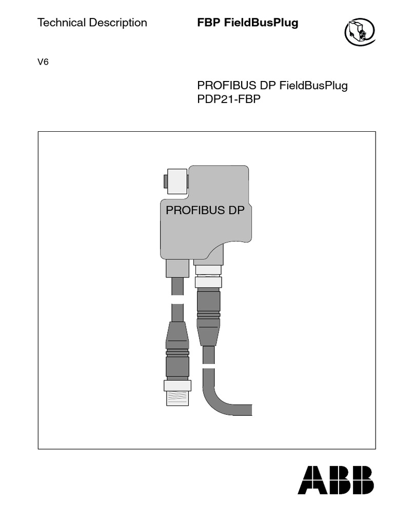 2CDC192001D0202 Fieldbus Plug | PDF | Electrical Connector | Power Supply