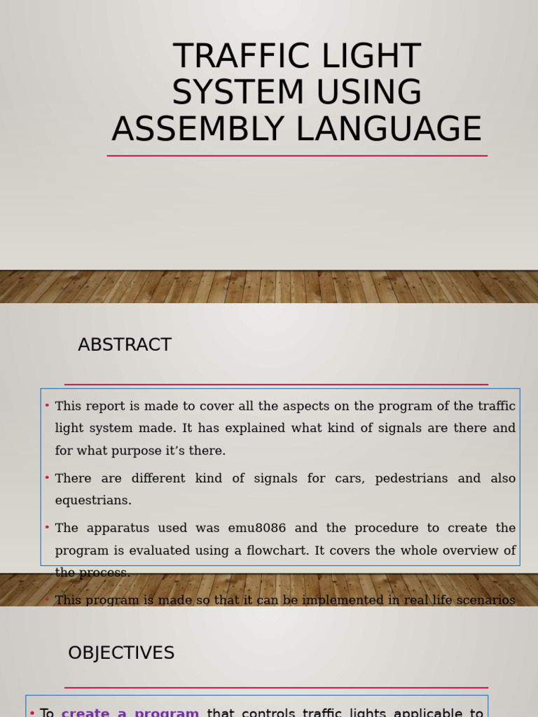 IST2010-Week13-Sample Project Traffic Light System | PDF | Traffic ...