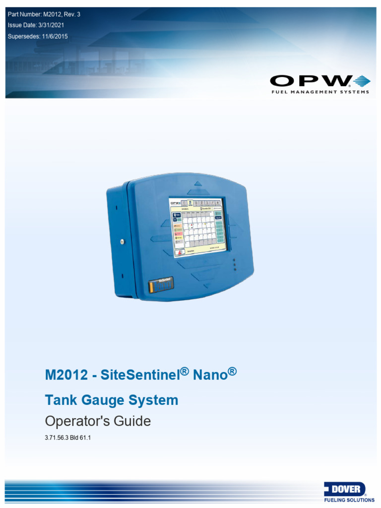 M2012 SiteSentinel Nano Operator S Guide | PDF | Domain Name System ...