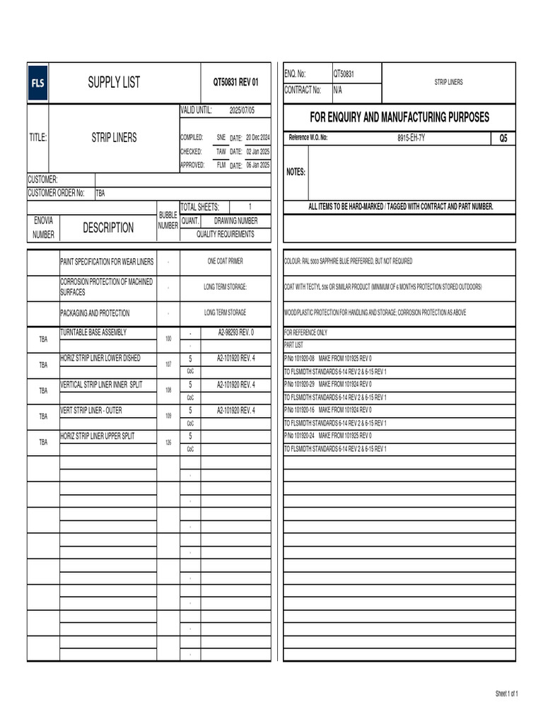 QT50831-Z01 | PDF | Industrial Processes | Materials