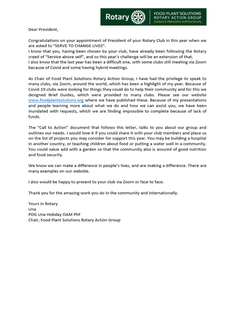 Fps Rag Call To Action July 2021 | PDF | Malnutrition | Nutrition