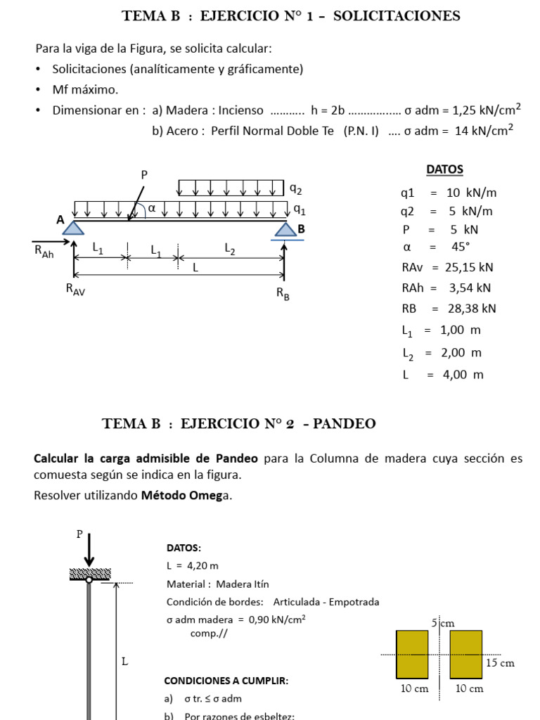 Esquicio 2 - Tema B Consigna | PDF