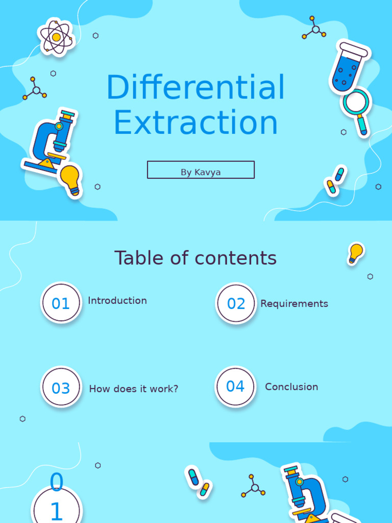 Differential Extraction by Kavya | PDF