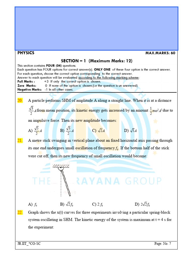 Physics 2 (2) | PDF | Oscillation | Physics