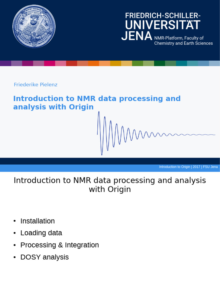 Introduction To NMR - Origin | PDF | Diffusion
