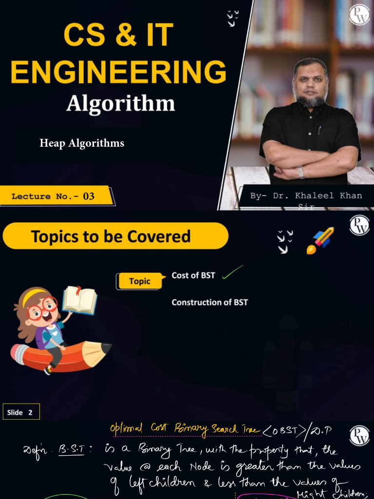 Heap Algorithms 03 Class Notes Pdf 3517