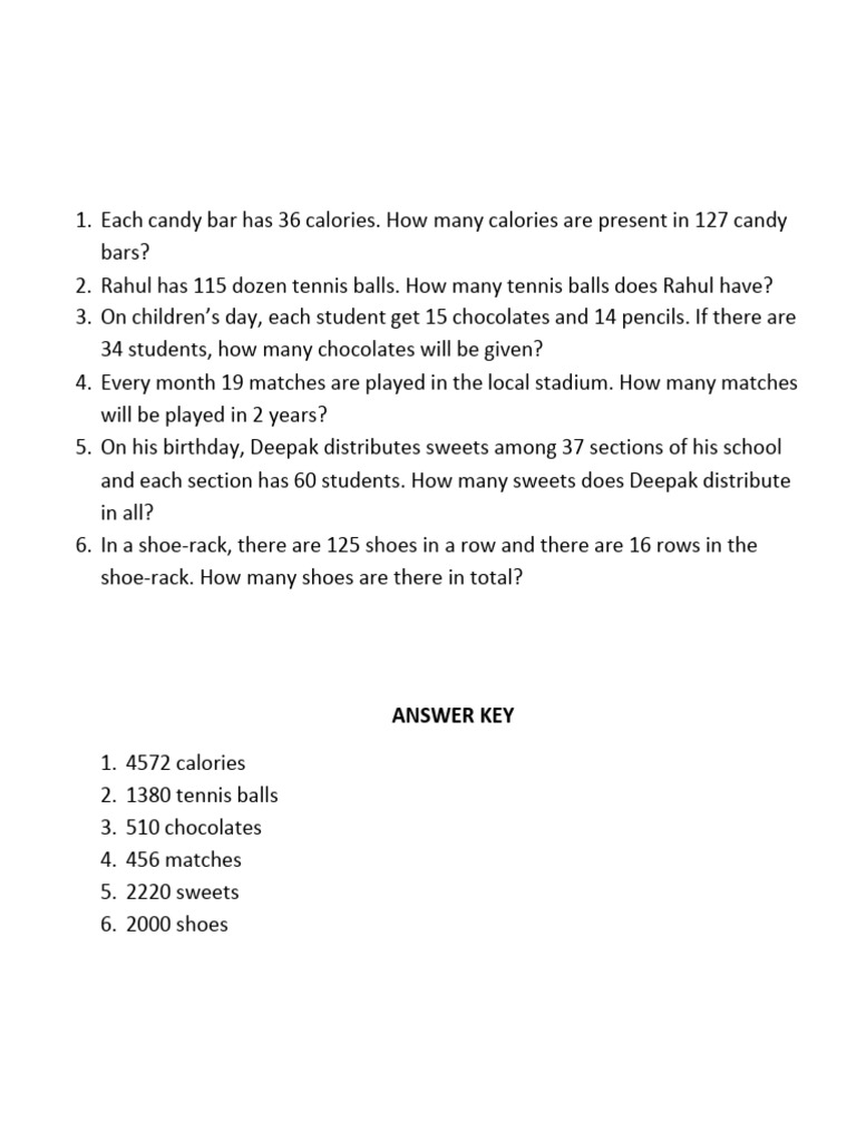 ASSIGNMENT 2 Word Problems | PDF