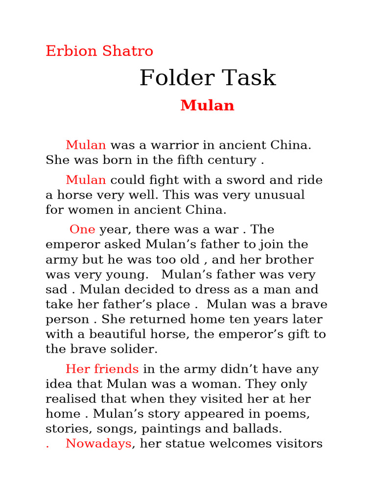 Detyre Dosje Anglisht | PDF