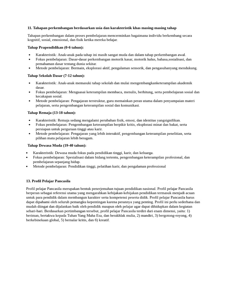 MATERI BELAJAR GURU AHLI PERTAMA | PDF