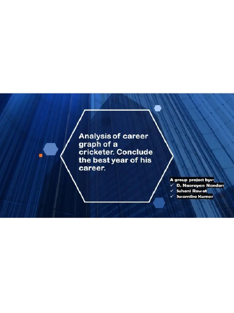 Analysis of Career Graph | PDF