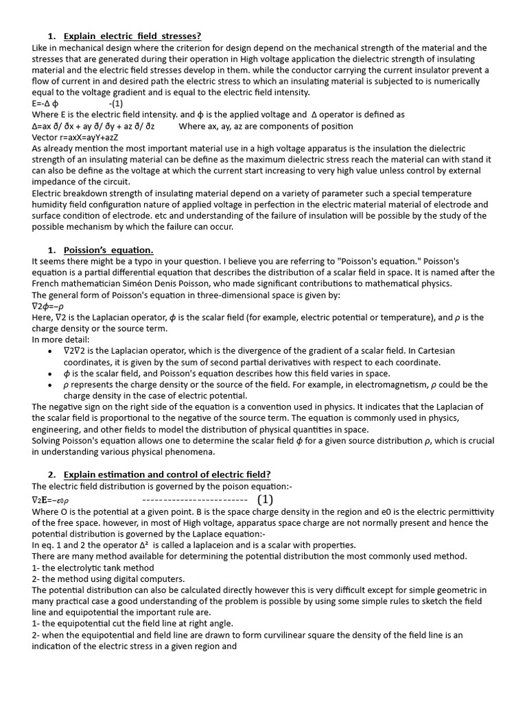 HVE micro. | PDF | Electrical Breakdown | Waves
