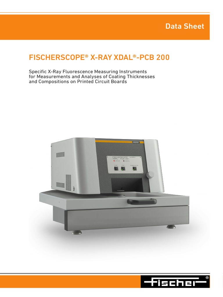 TDS_ XDAL-PCB-200 | PDF | Printed Circuit Board | Energy Dispersive X ...