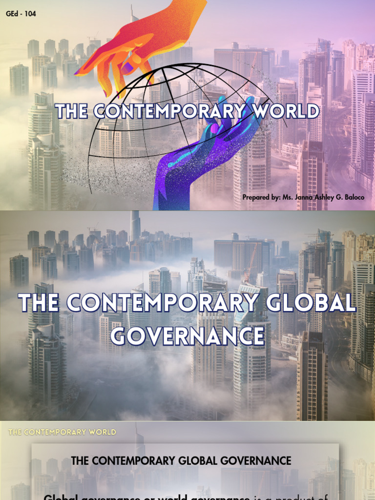 Understanding Global Governance Today | PDF | Global Governance ...