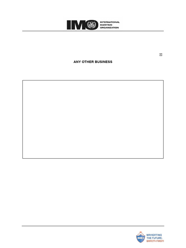 CCC 10 INF.9 Common Guidance On The Presentation and Loading of ...