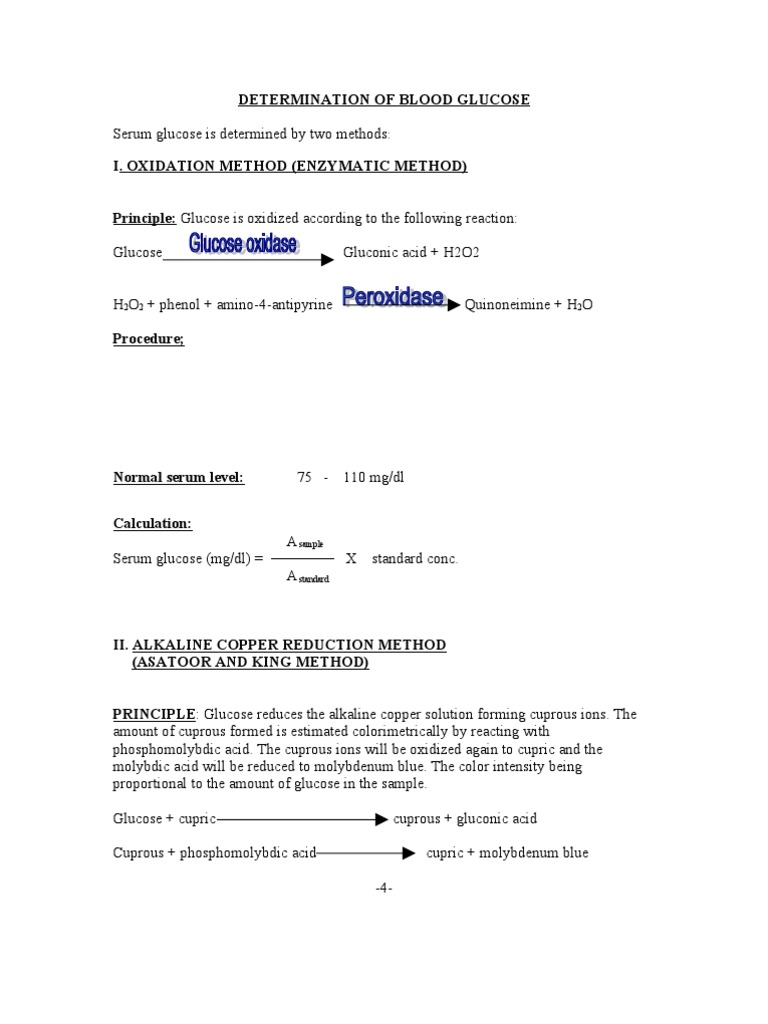 Determination of Blood Glucose | PDF | Blood Sugar | Kidney