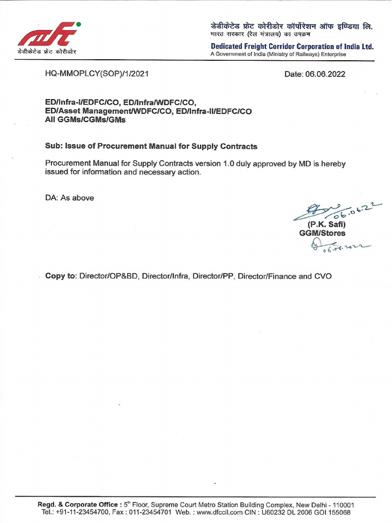 Forwarding Letter | PDF