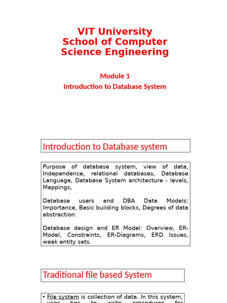 DBMS-Module-1 | PDF | Databases | Conceptual Model DBMS-Module-1 | PDF | Databases | Conceptual Model
