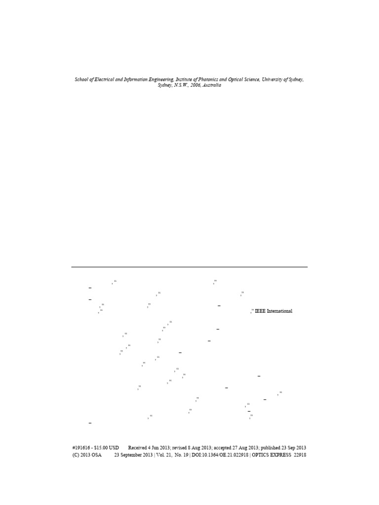 Microwave photonic signal processing | PDF | Bandwidth (Signal Processing) | Filter (Signal ...