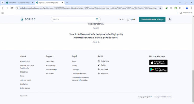 Upload A Document - Scribd - Google Chrome 1 - 27 - 2025 9 - 11 - 24 PM | PDF
