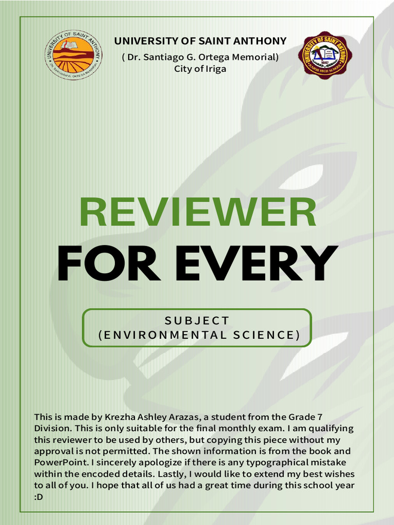 Environmental Science: Solid Waste Management | PDF | Municipal Solid ...