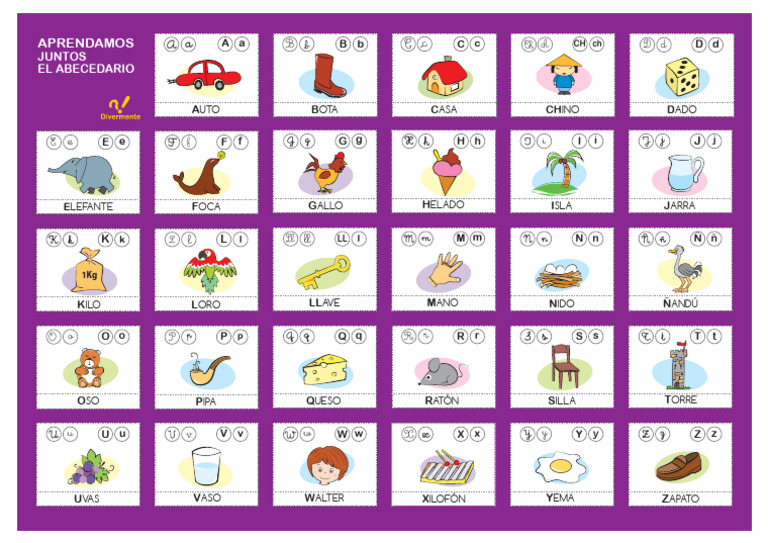 Aprendamos Juntos El Abecedario | PDF