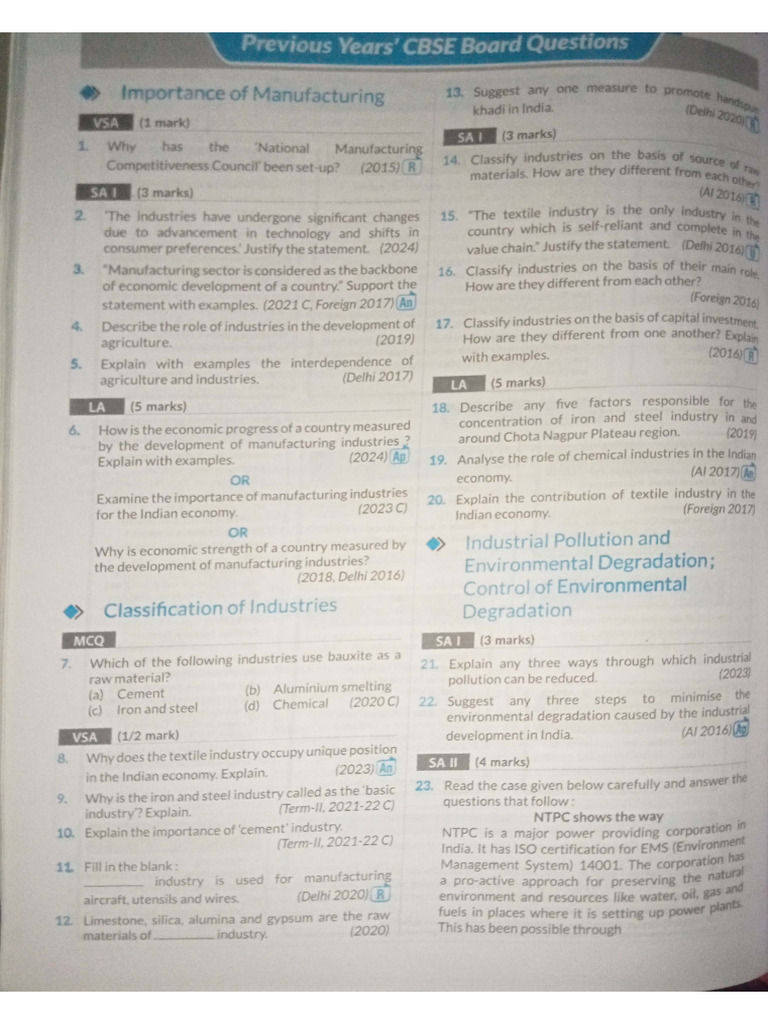 Geography Ch-6 | PDF