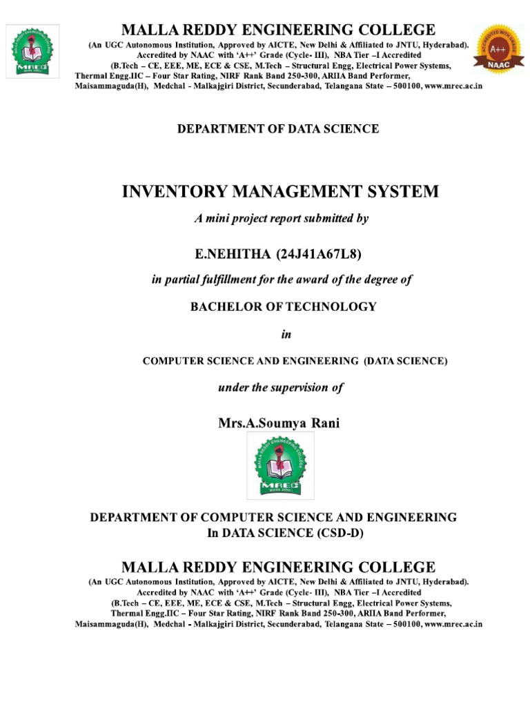 Inventory Management | PDF