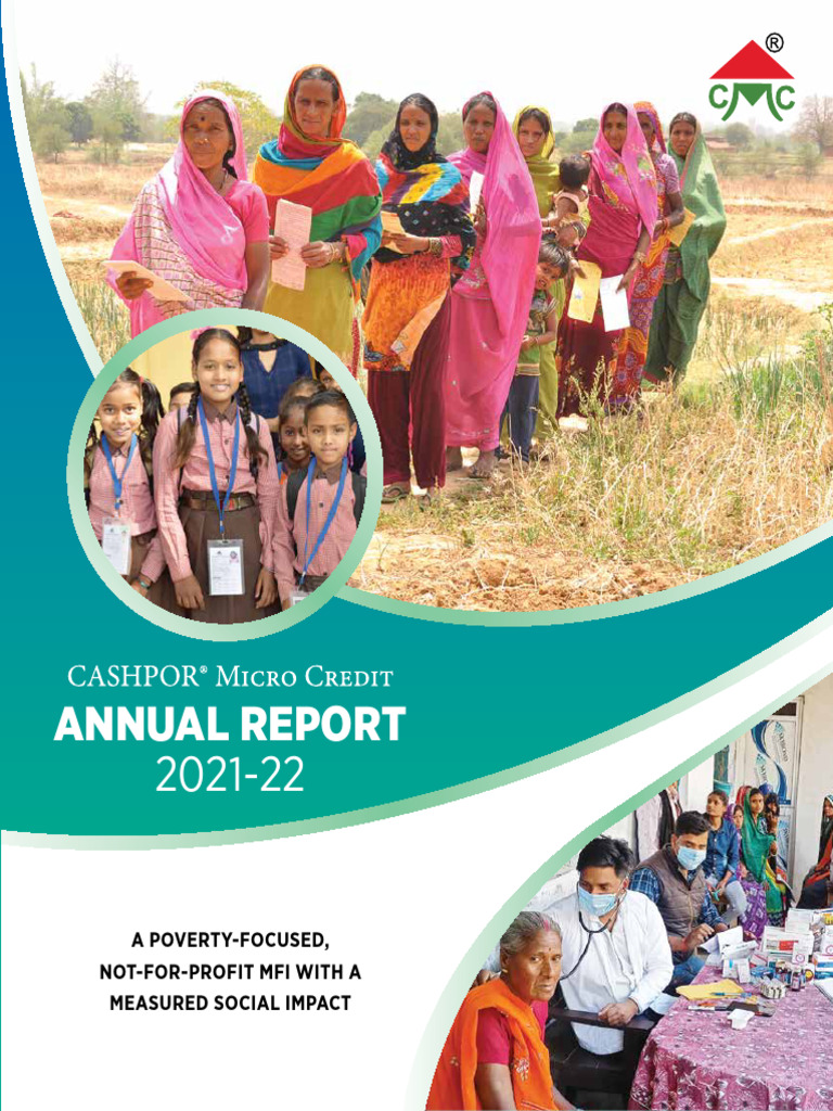 Cashpor Annual Report 2021-22 | PDF | Microfinance | Loans