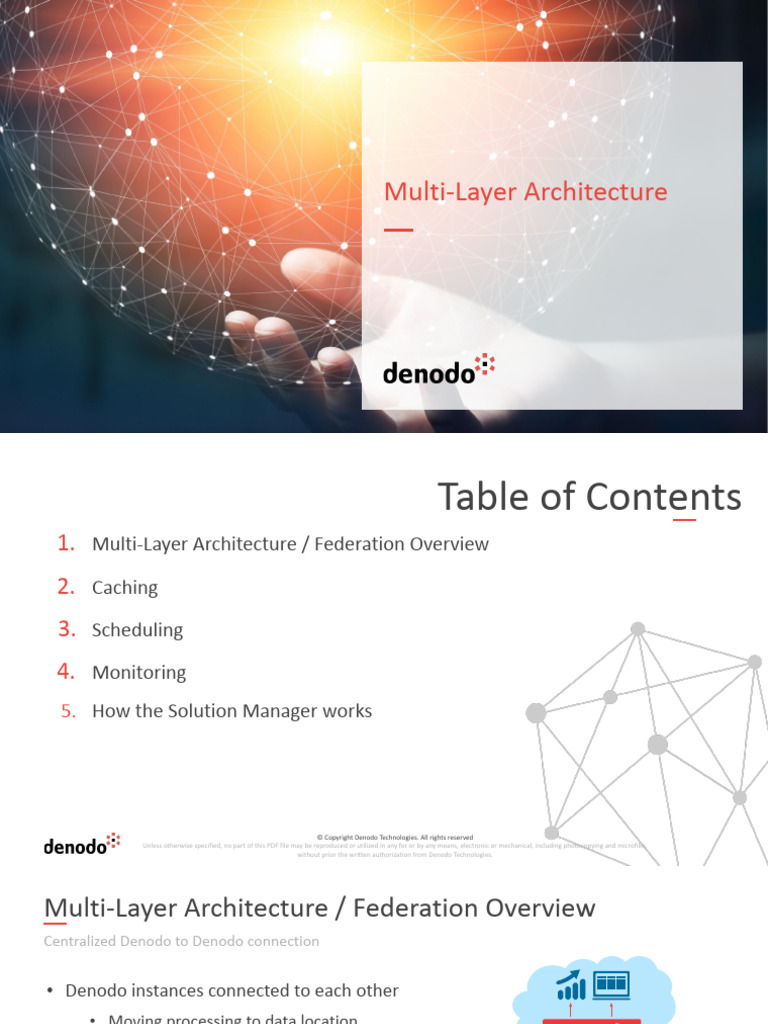 Multi-Layer Architecture 20240522 | PDF | Cache (Computing) | Copyright