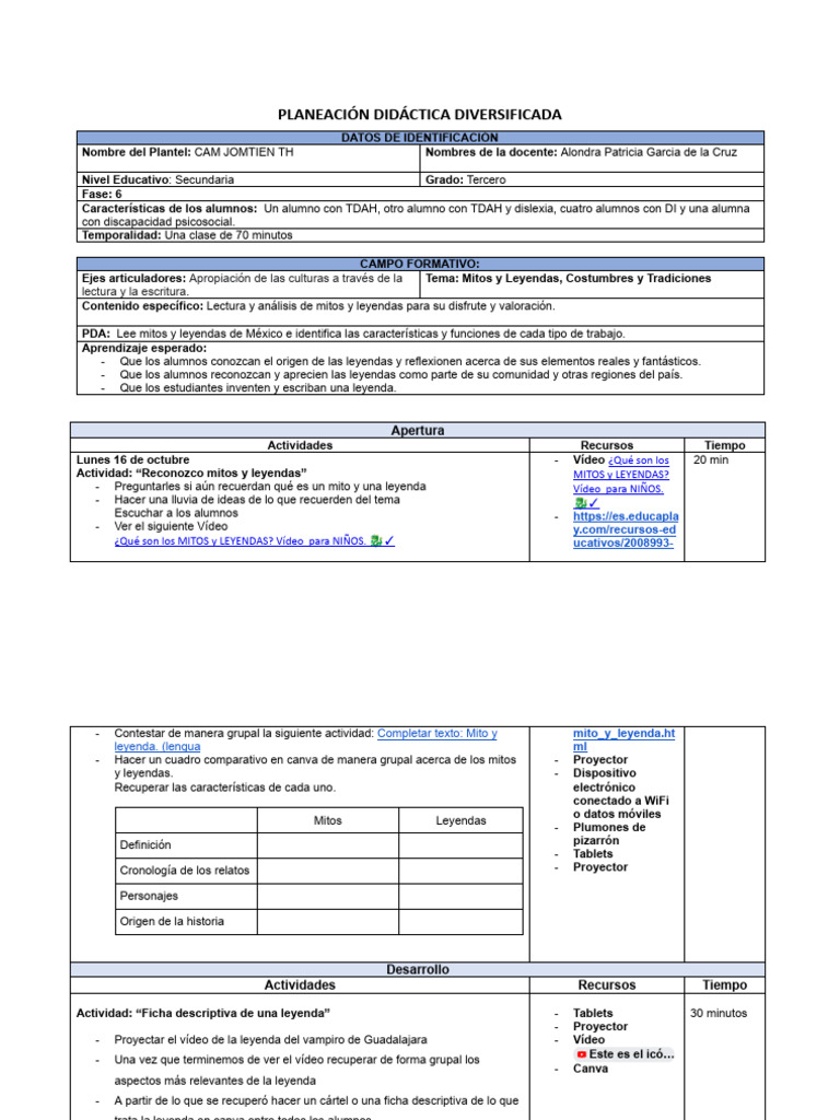 Planeación de Las TIC'S | PDF