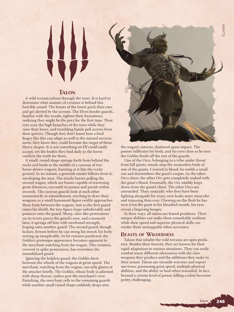 Talon Class | PDF