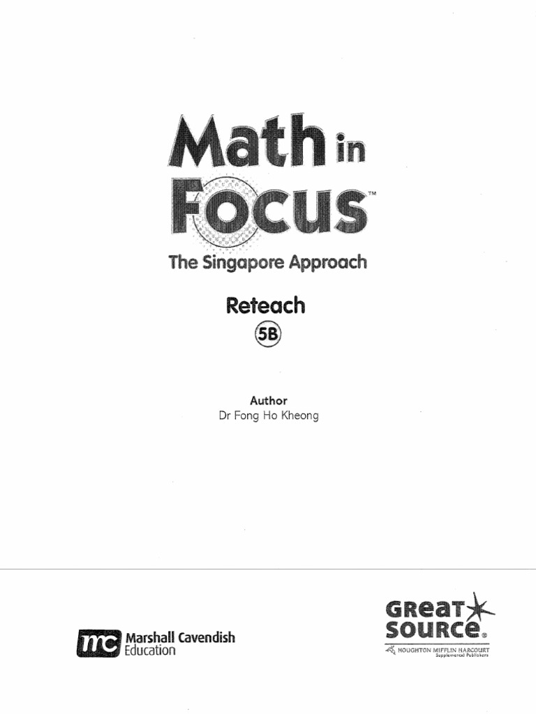 Math in Focus Reteach 5b | PDF