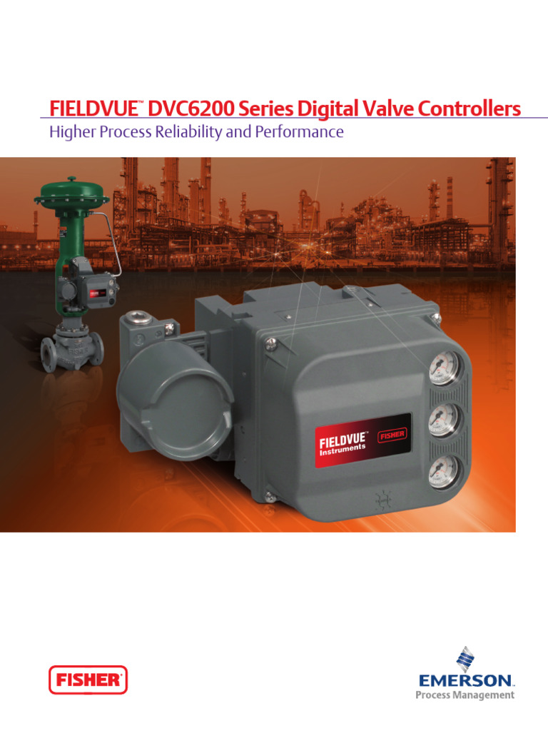 Fisher FIELDVUE DVC6200 Series Digital Valve Controllers (2011) | PDF | Actuator | Valve
