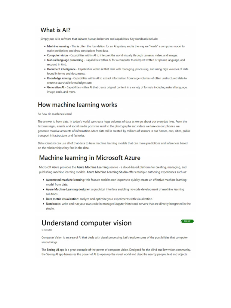 AI 900 | PDF | Mean Squared Error | Errors And Residuals