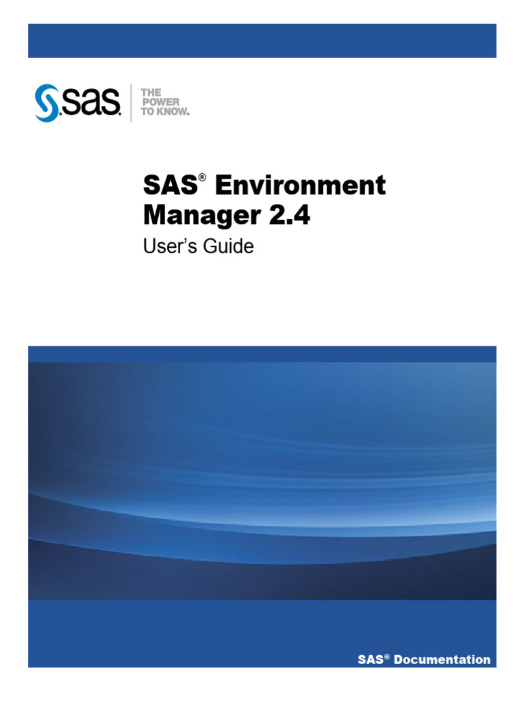Environment Manager User's Guide | PDF | Sas (Software) | Server ...