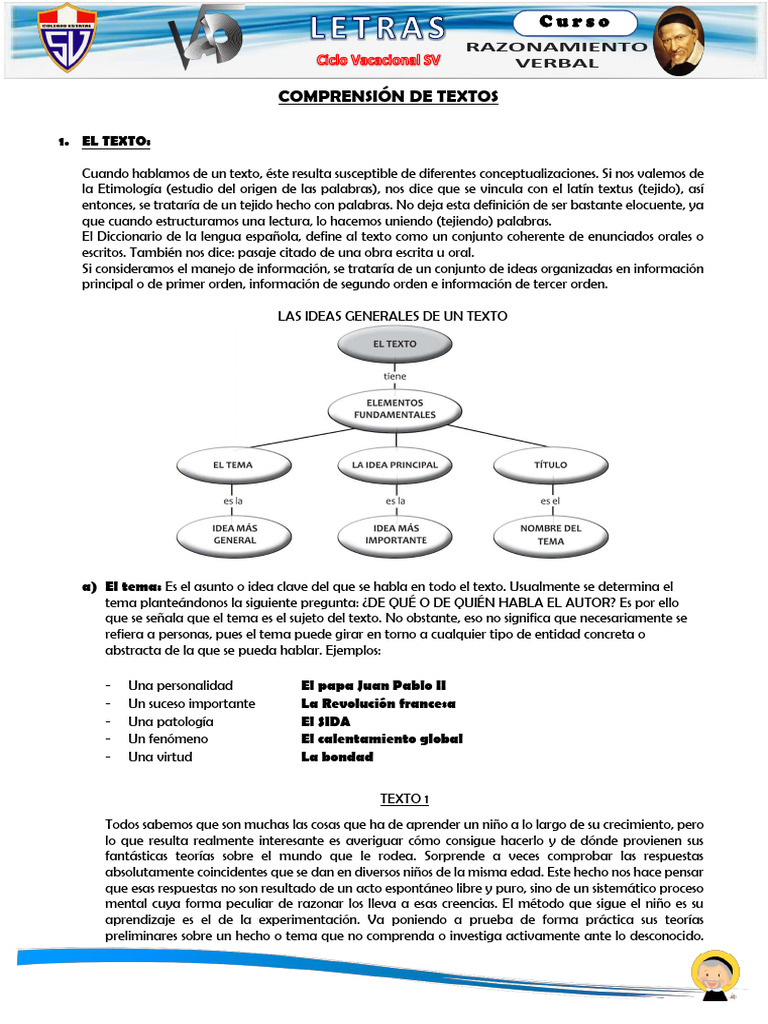 SEMANA 4 - RV - Comprensión de Textos - 1er | PDF | Agua | Ensayos