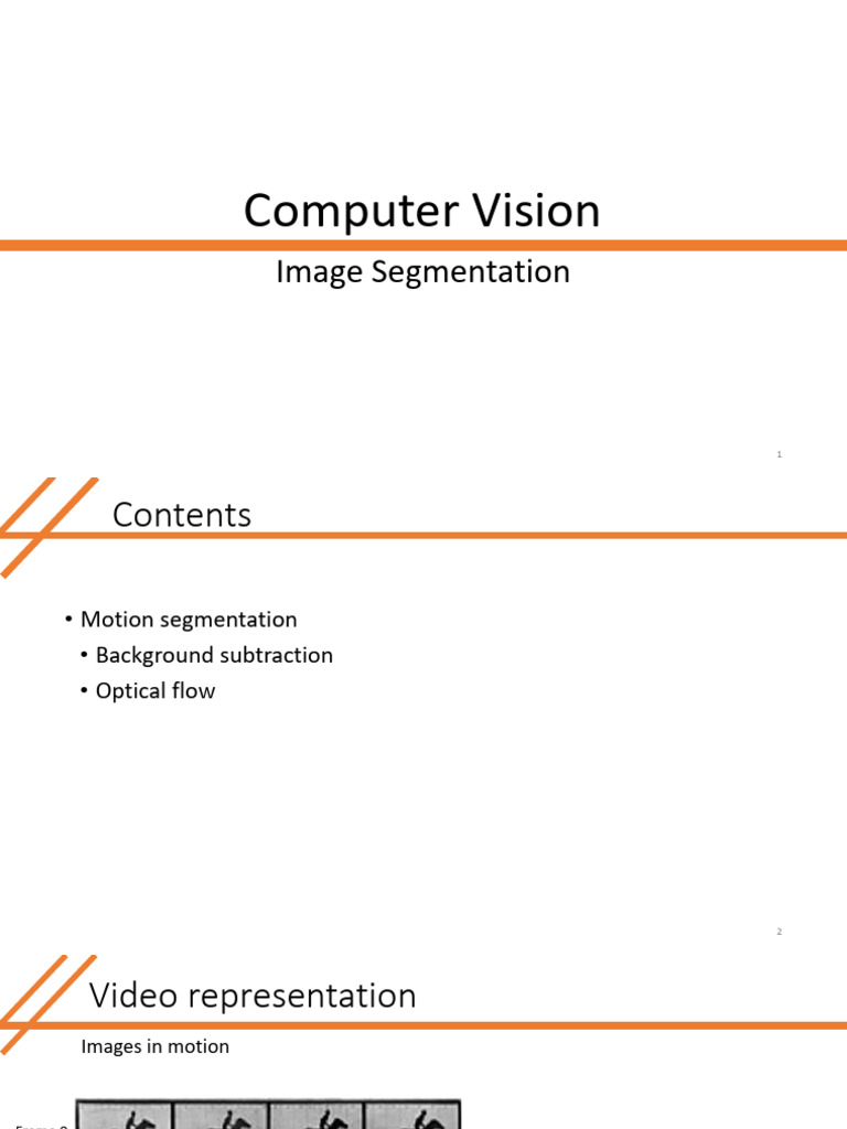 Computer Vision 3 Segmentation 2 Students | PDF | Computer Vision