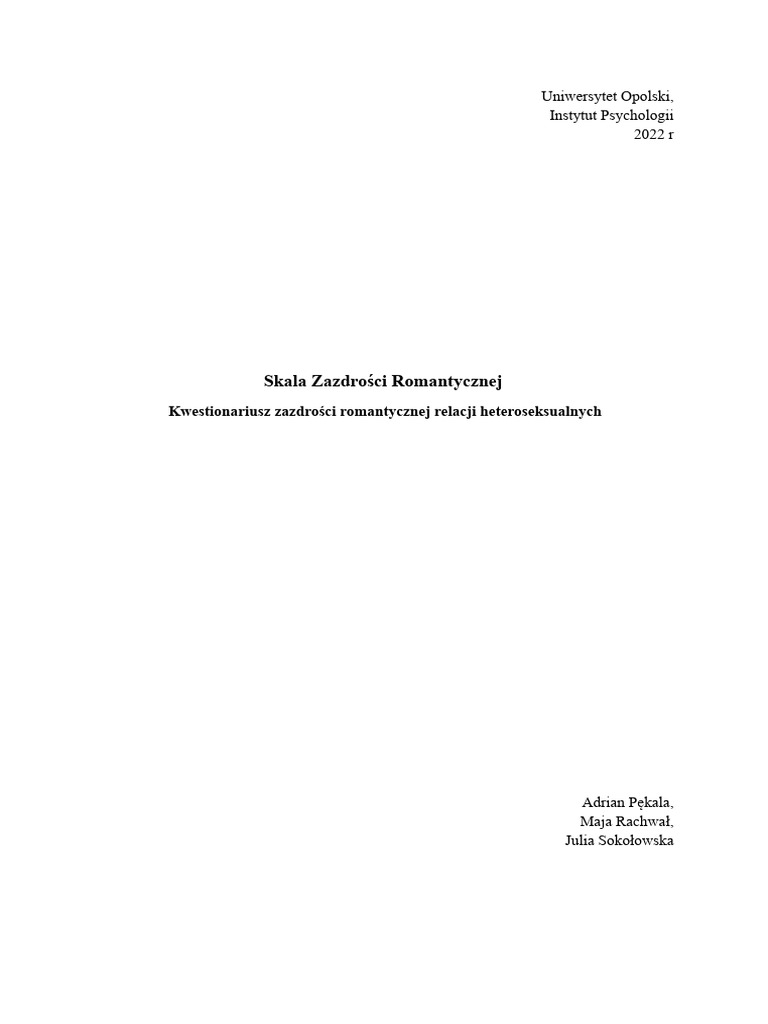 Psychometria 2 | PDF