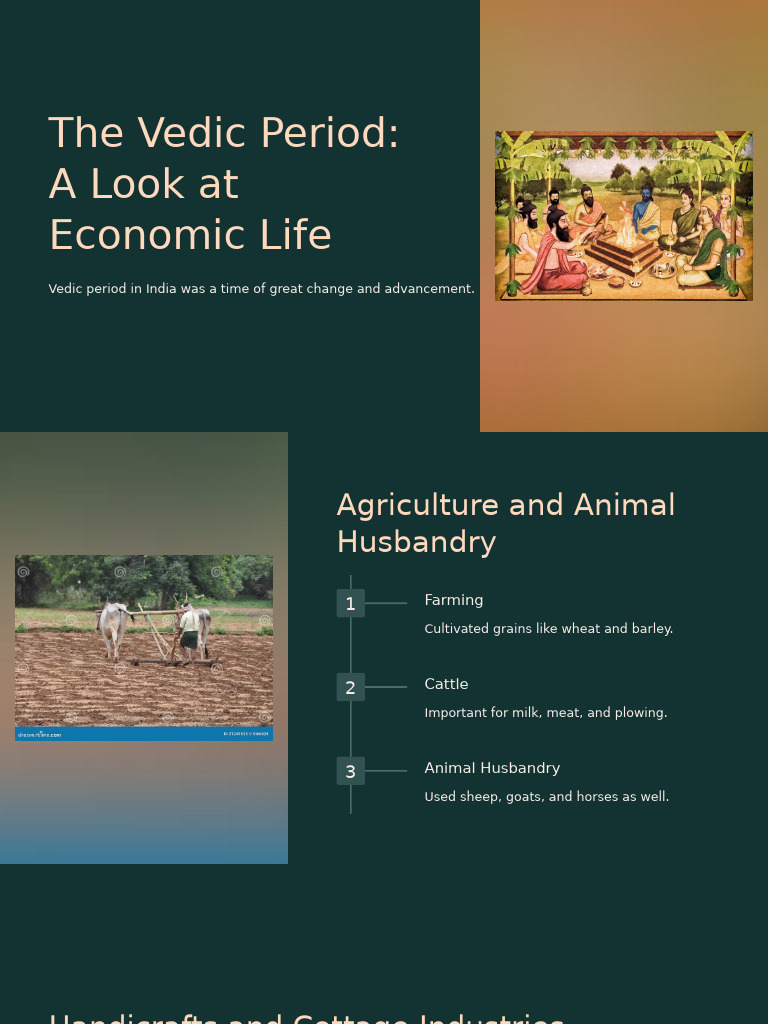 Economic Life in the Vedic Period | PDF
