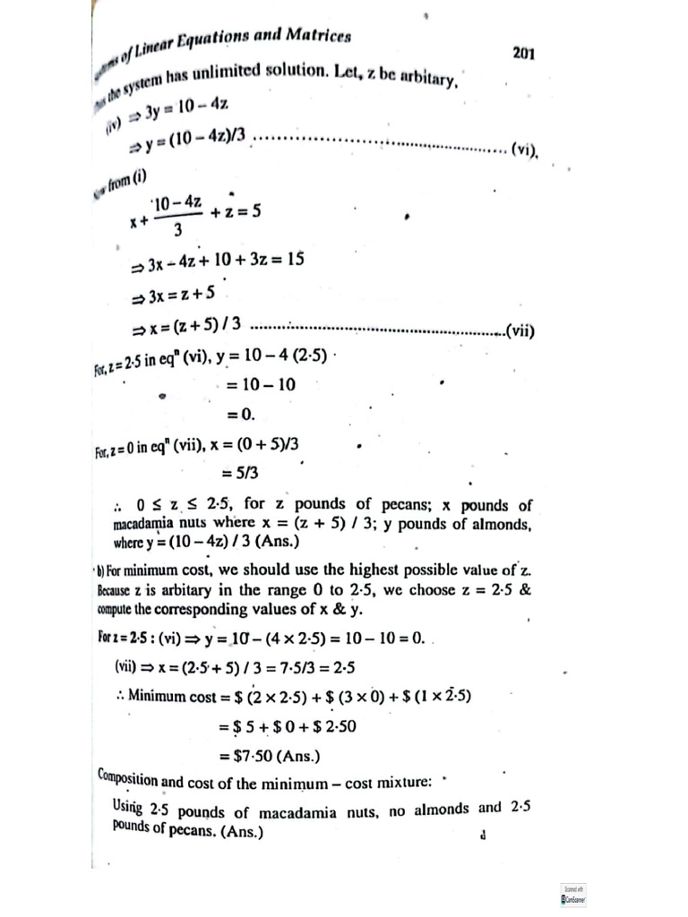 Linear Eq Equations | PDF